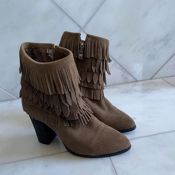 Catherine Malandrino | Shoes | Western Fringe Boot | Poshmark